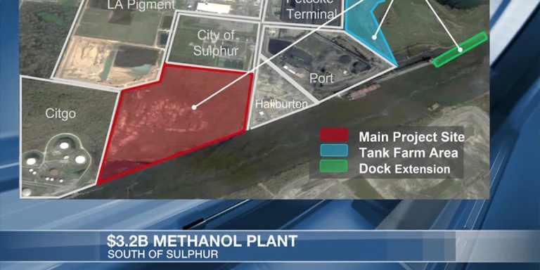 Lake Charles Methanol Announces Plan for New $3.2 Billion Plant