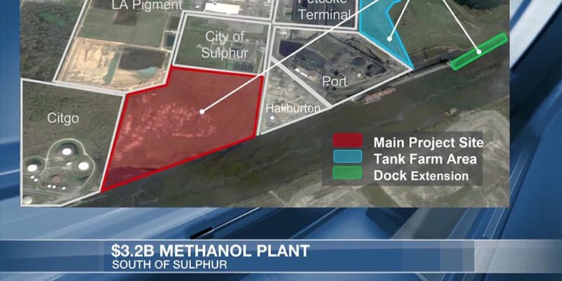 Lake Charles Methanol Announces Plan for New $3.2 Billion Plant